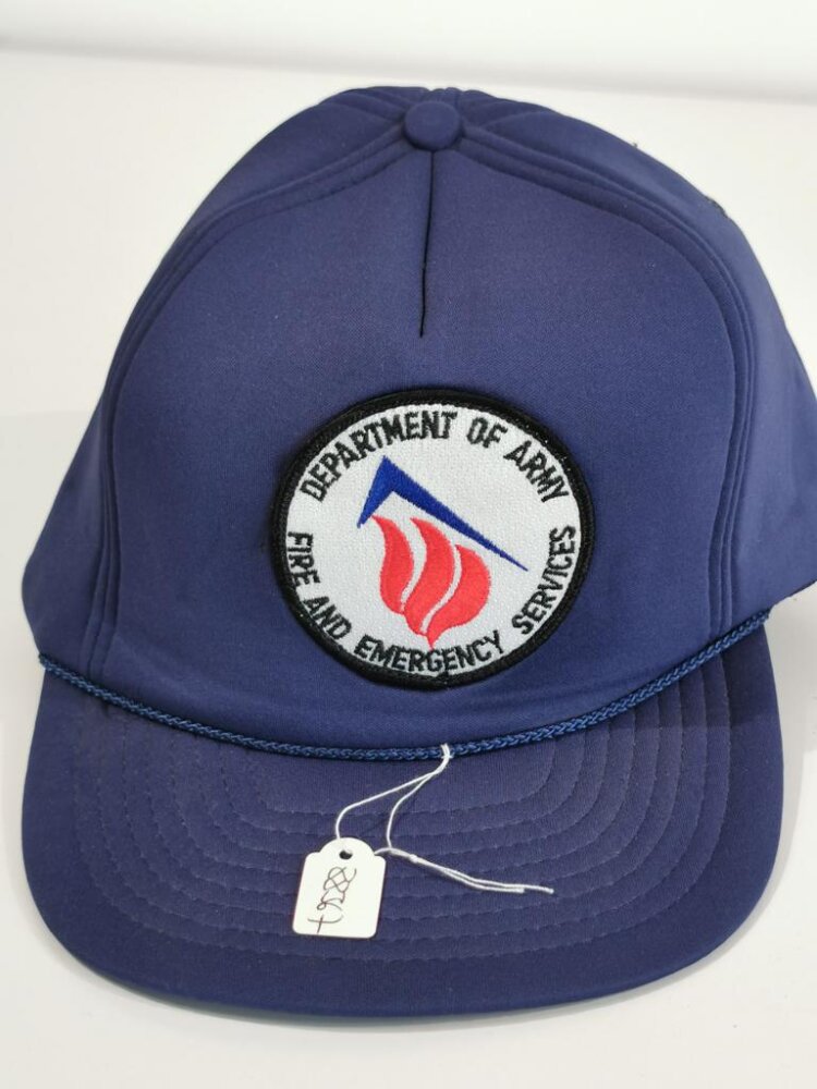 U.S. baseball cap "Department of Army Fire and Emergency Services", m ...