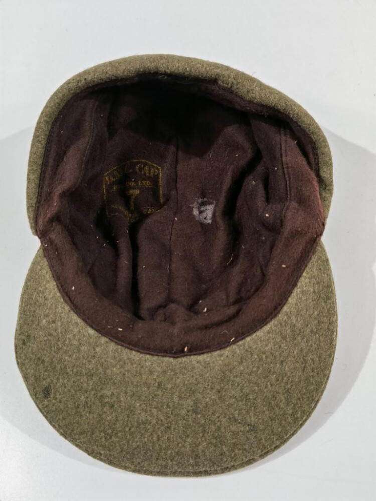 Canada WWII, CWAC Canadian Women´s Army Corps, Peaked Service Cap Woo