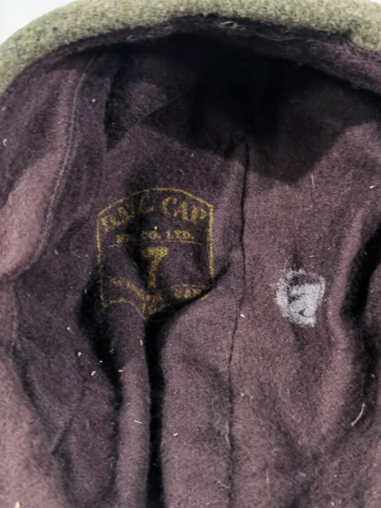 Canada WWII, CWAC Canadian Women´s Army Corps, Peaked Service Cap Woo