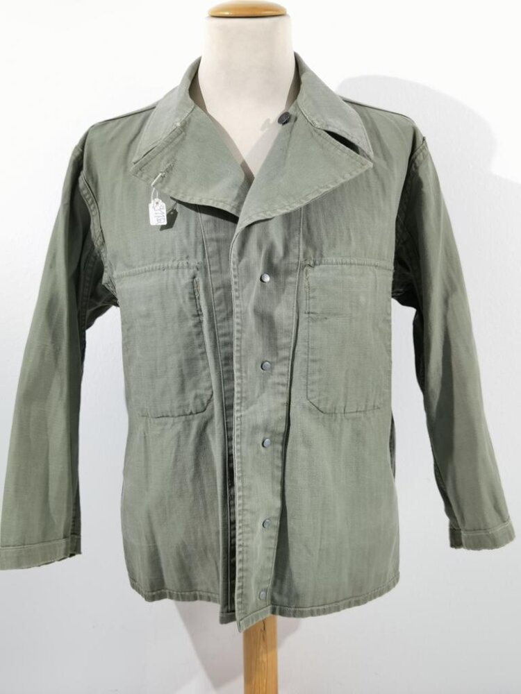 U.S. WWII, HBT Fatigue Shirt, used good condition, 120,00