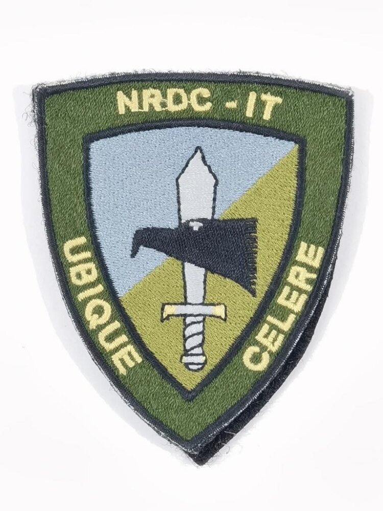 NATO, Abzeichen, "NRDC-IT" Ubique Celere (NATO Rapid Deployable Corps