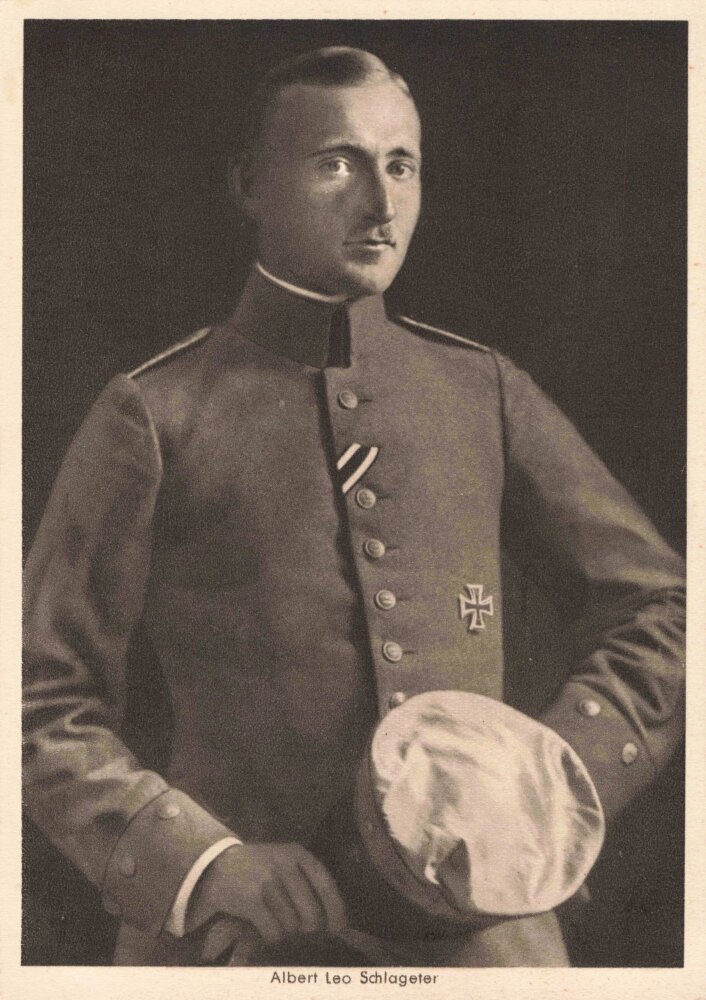 Postkarte "Albert Leo Schlageter", Düsseldorf, 25,00