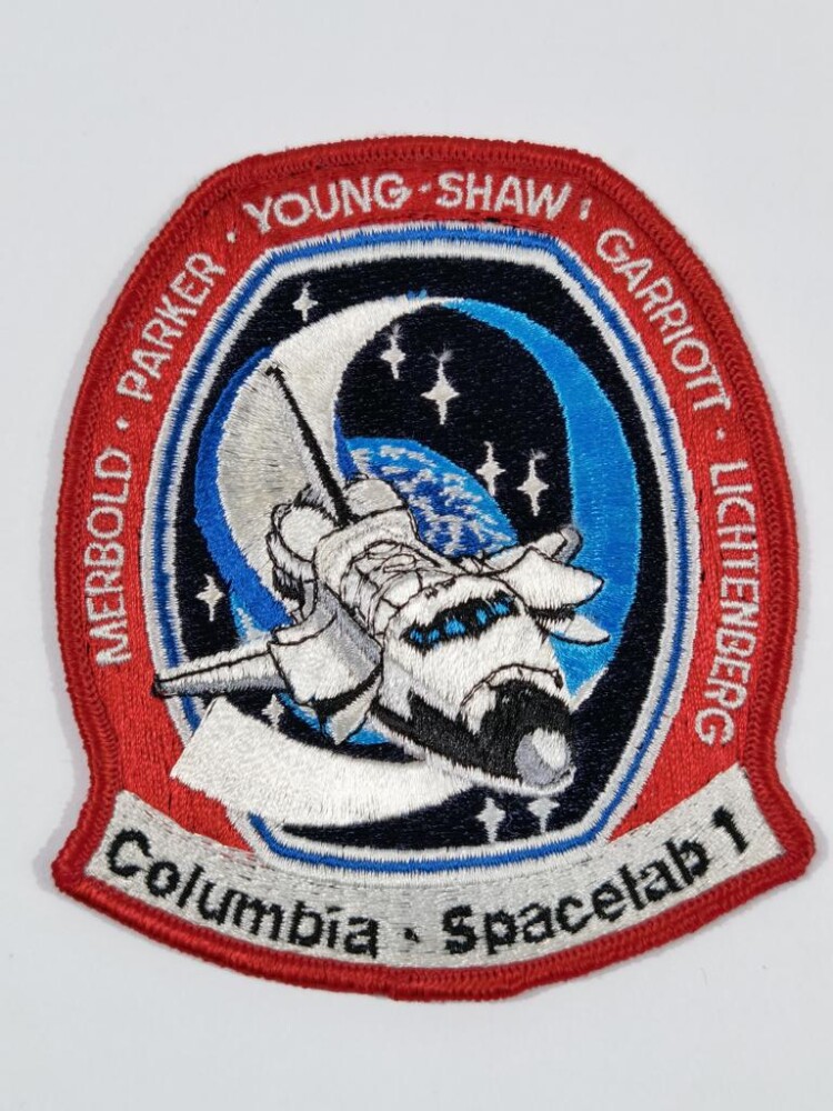 U.S. NASA, Patch, Space Shuttle Mission STS-9 Columbia OV-102, "Space
