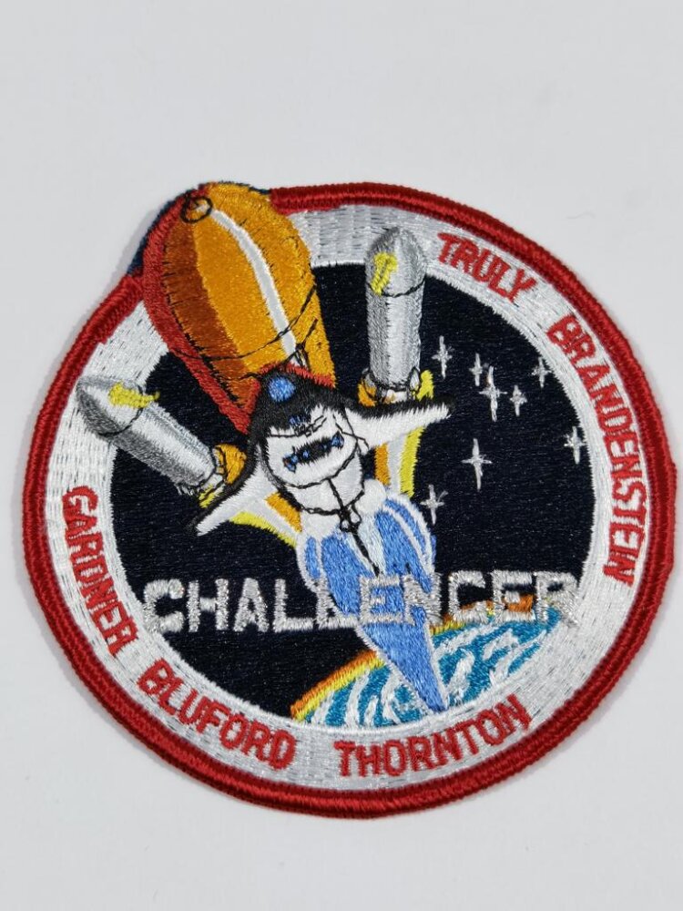 U.S. NASA, Patch, Space Shuttle Mission STS-8 Challenger OV-099, "Gar