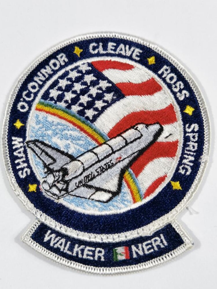 U.S. NASA, Patch, Space Shuttle Mission STS-61-B Atlantis OV-104,"Sha