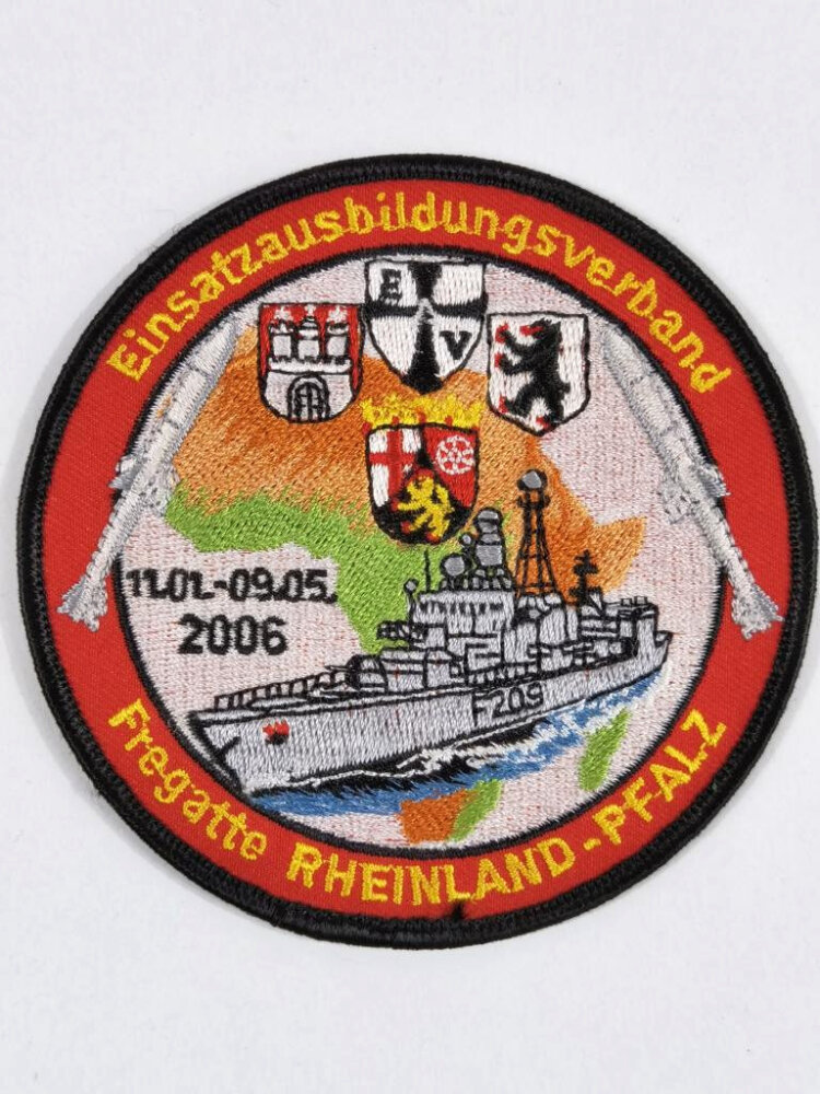 Bundeswehr, Marine, Abzeichen, Einsatzausbildungsverband Fregatte Rhe ...