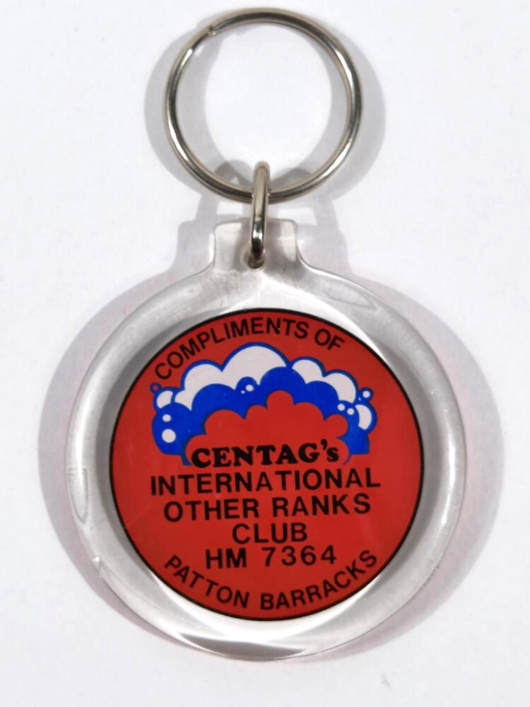 U.S. Army/NATO, Schlüsselanhänger "CENTAG", 7th Army, USAREUR, Patton