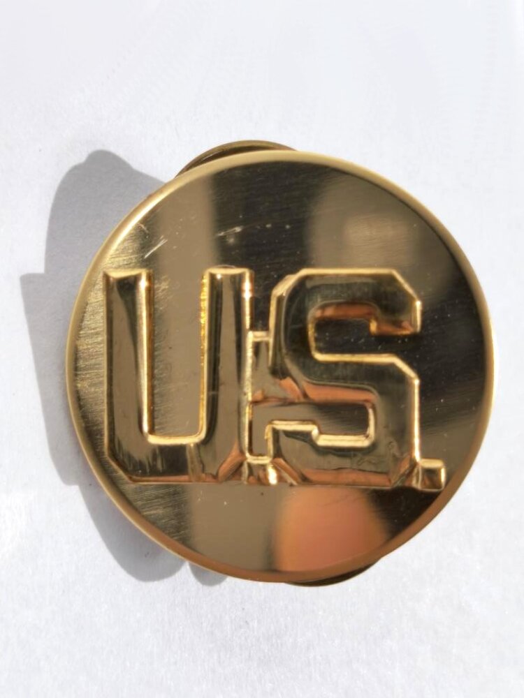 U.S. Army, Collar Insignia "U.S." Officer, 10,00