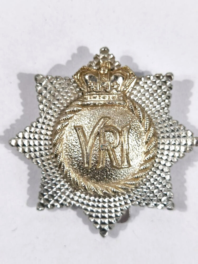 Canadian Army, Badge, "VRI", Royal Canadian Regiment, gebraucht, 25,0