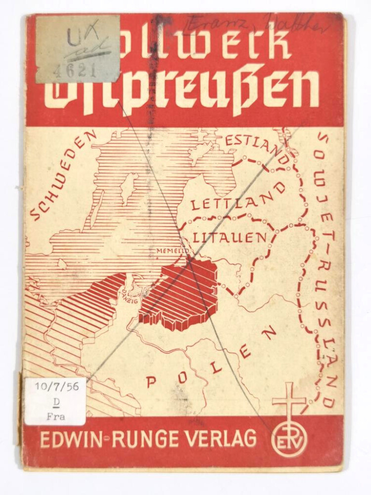 "Bollwerk Ostpreußen", Walther Franz, Grenzkampf Schriften 13, 1935,