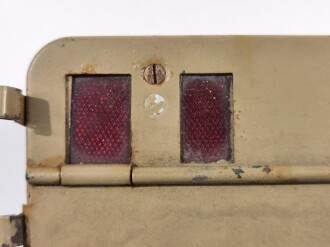 Tschechoslowakei, Kraftfahrzeug Rücklicht zum Nachtmarschgerät, Baugl