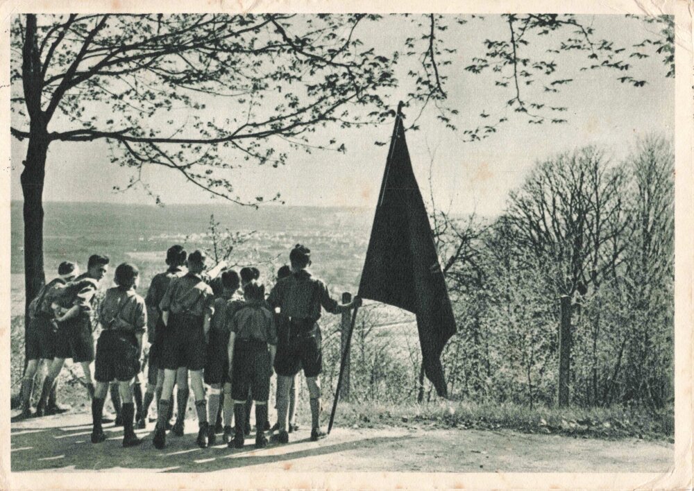 Ansichtskarte "Pimpfe unter sich", 15,00