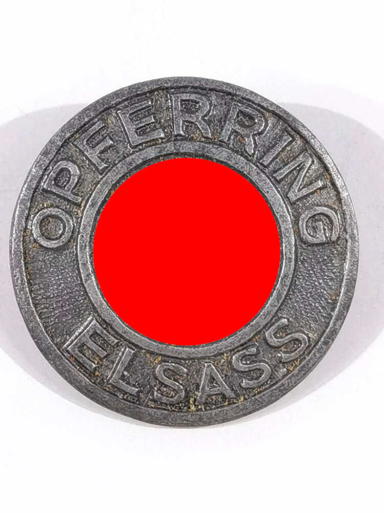Abzeichen "Opferring Elsass" Hauschild Pforzheim, 90,00